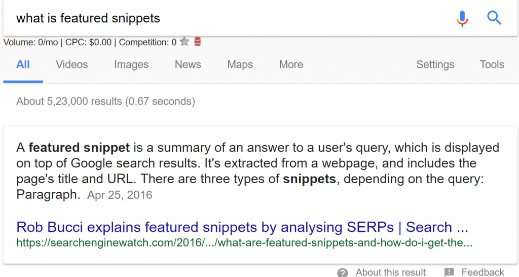 How To Achieve Position Zero: A Featured Snippets Guide